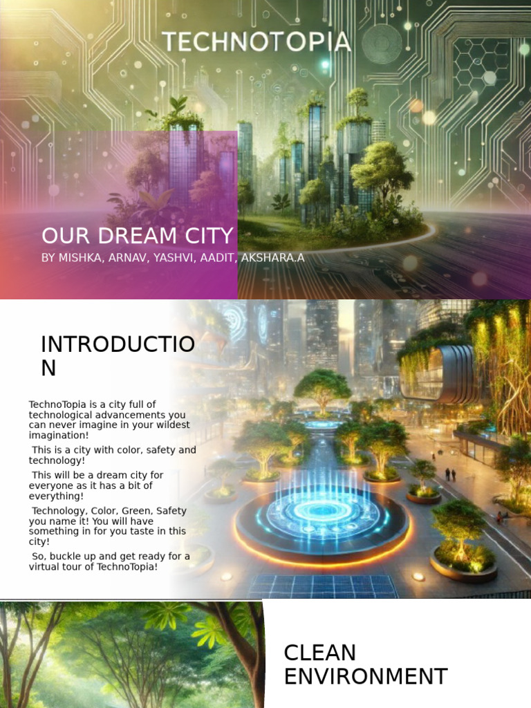 Our Dream City - Mishka Project-1 | PDF