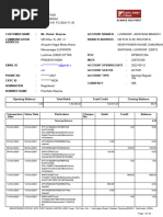 SOA Email Template | PDF