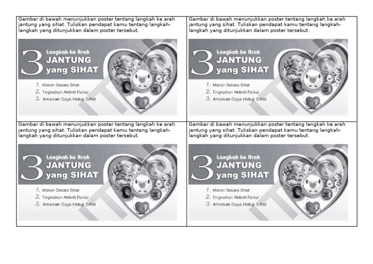 12. langkah ke arah jantung yang sihat | PDF