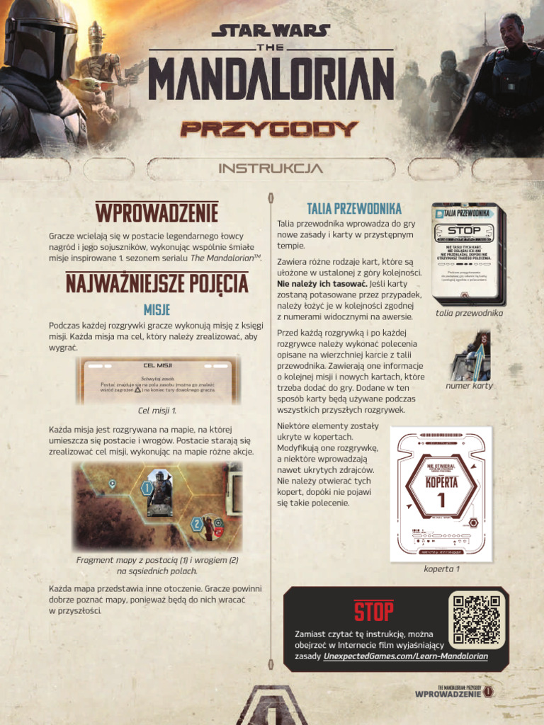 The Mandalorian Przygody Instrukcja PL | PDF