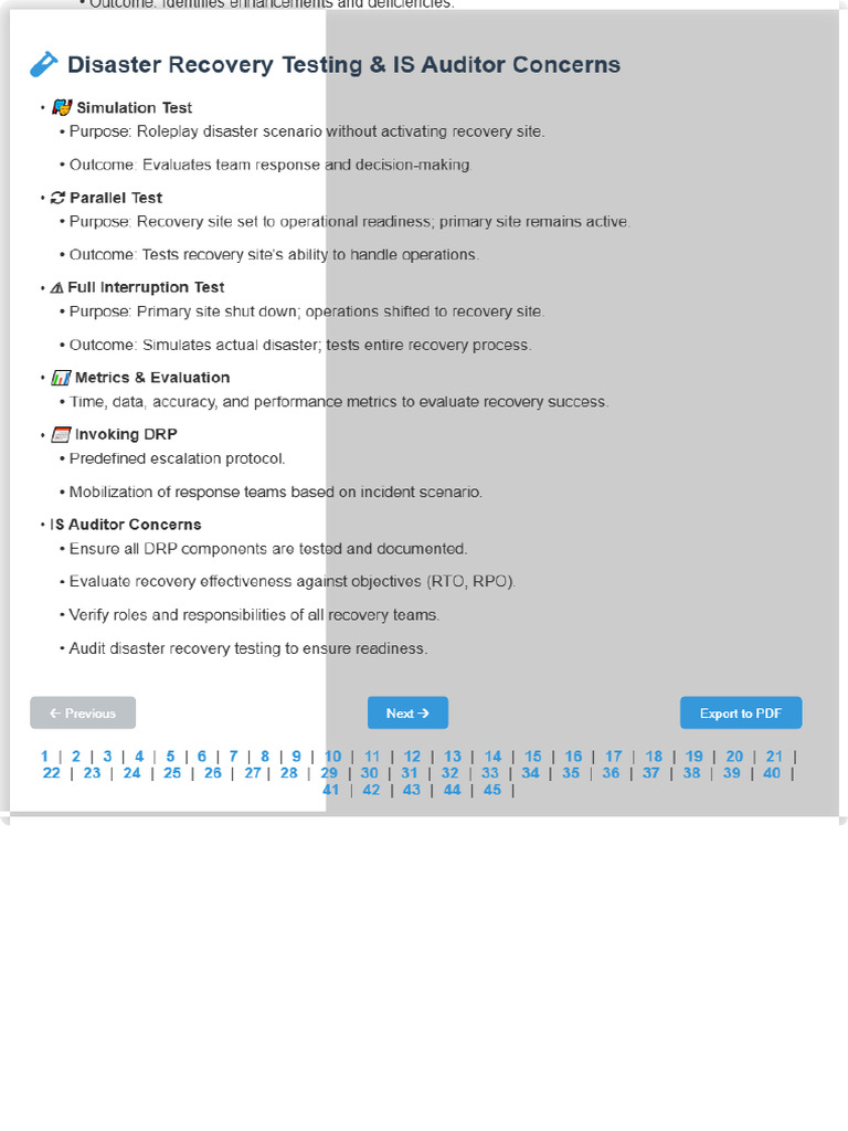 Business Resilience Presentation | PDF