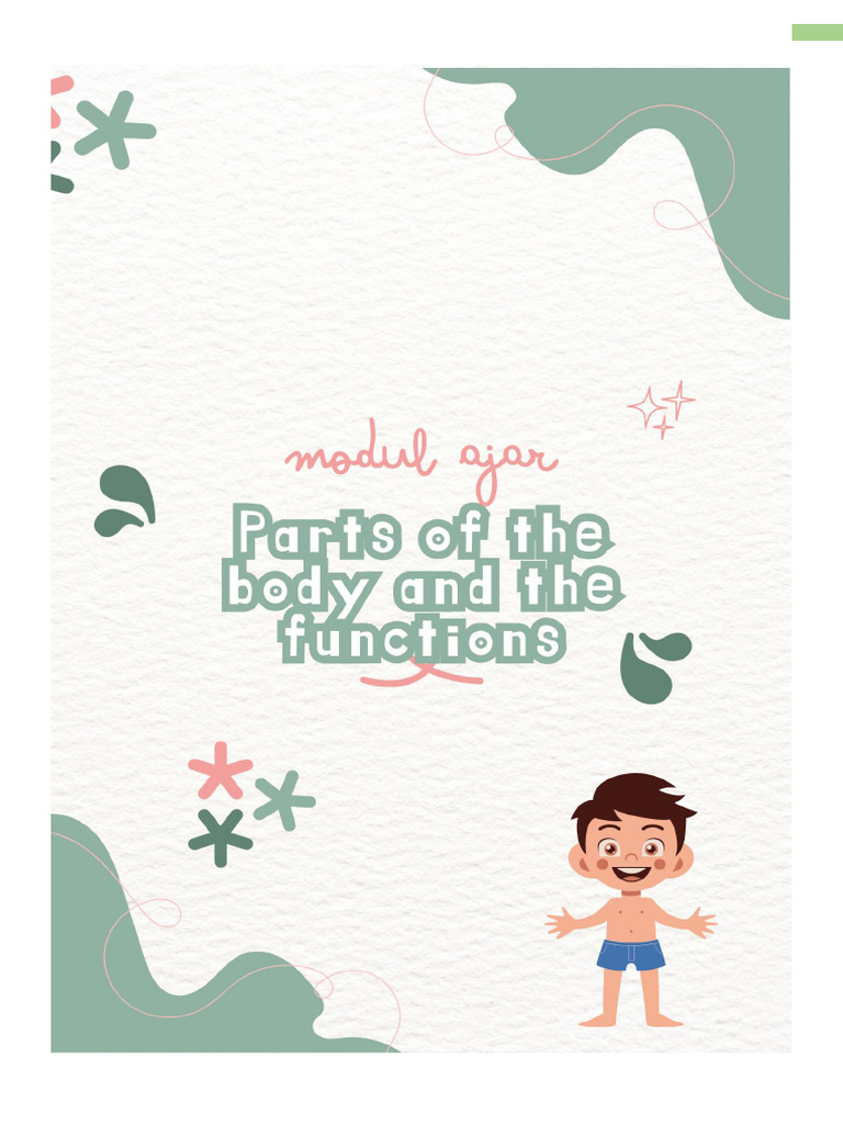 Modul Ajar Kelas 5 - Parts of The Body and The Function | PDF
