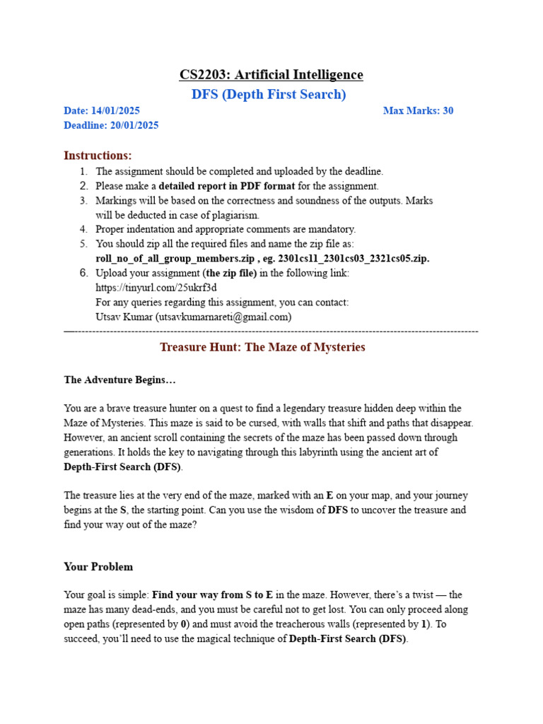 Assignment1 Updated | PDF | Computer Programming | Algorithms And Data ...