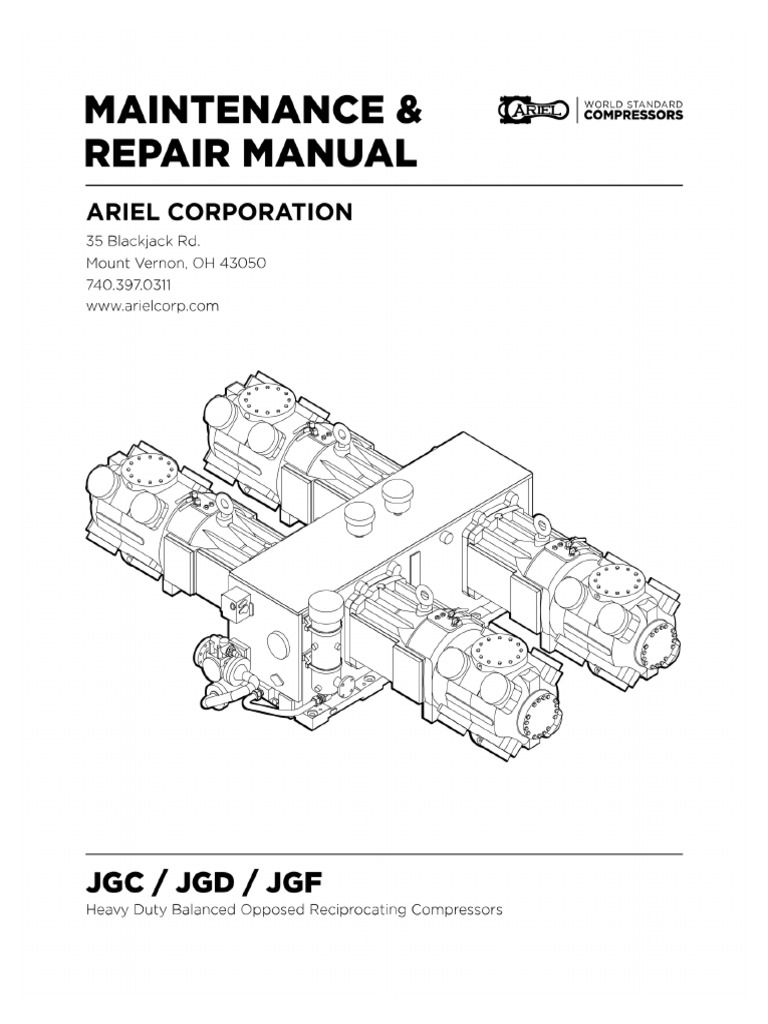Ariel JGC JGD JGF Manual | PDF | Piston | Valve