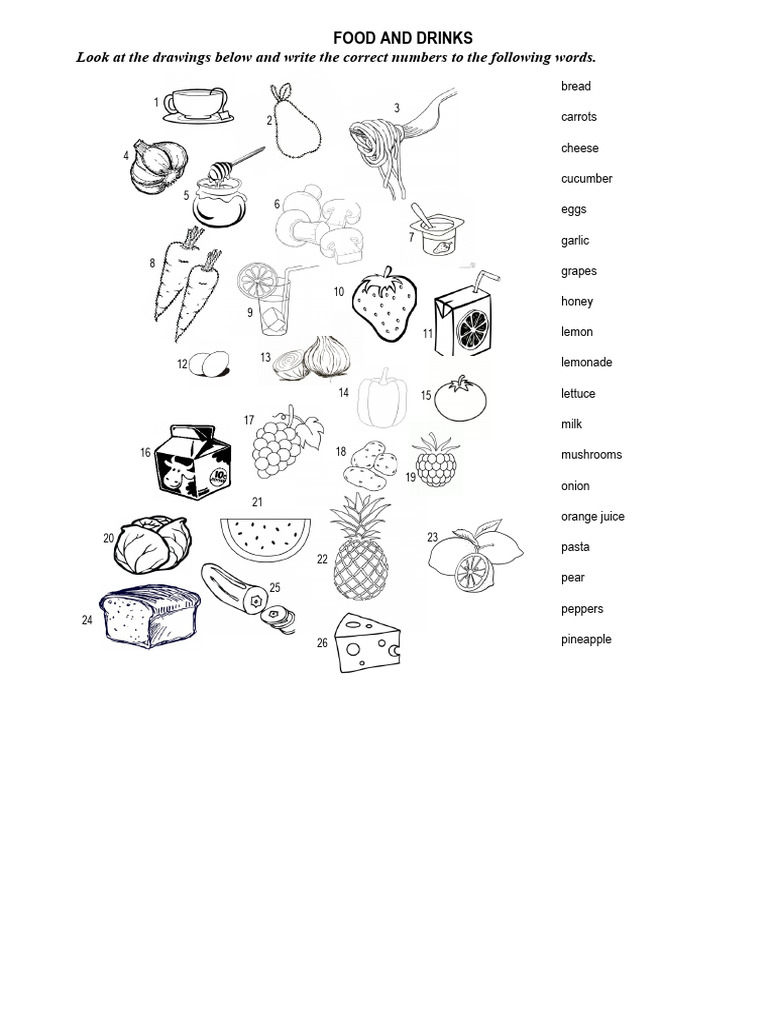 Food and Drinks | PDF