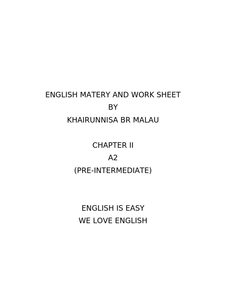 My Book Chapter Two Tenses | PDF | Grammatical Tense | Verb