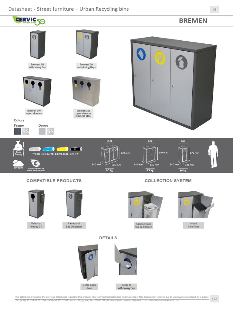 Recycling Bins | PDF | Corrosion | Stainless Steel