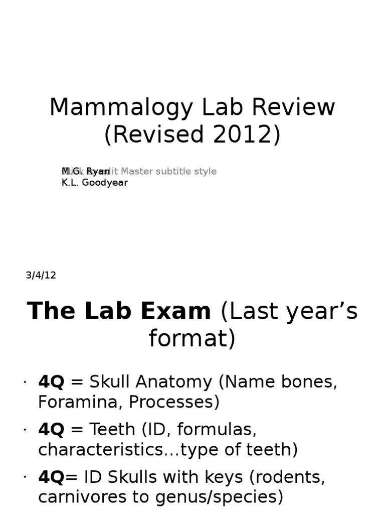 LabExam Revised2012 | PDF | Tooth | Epithelium