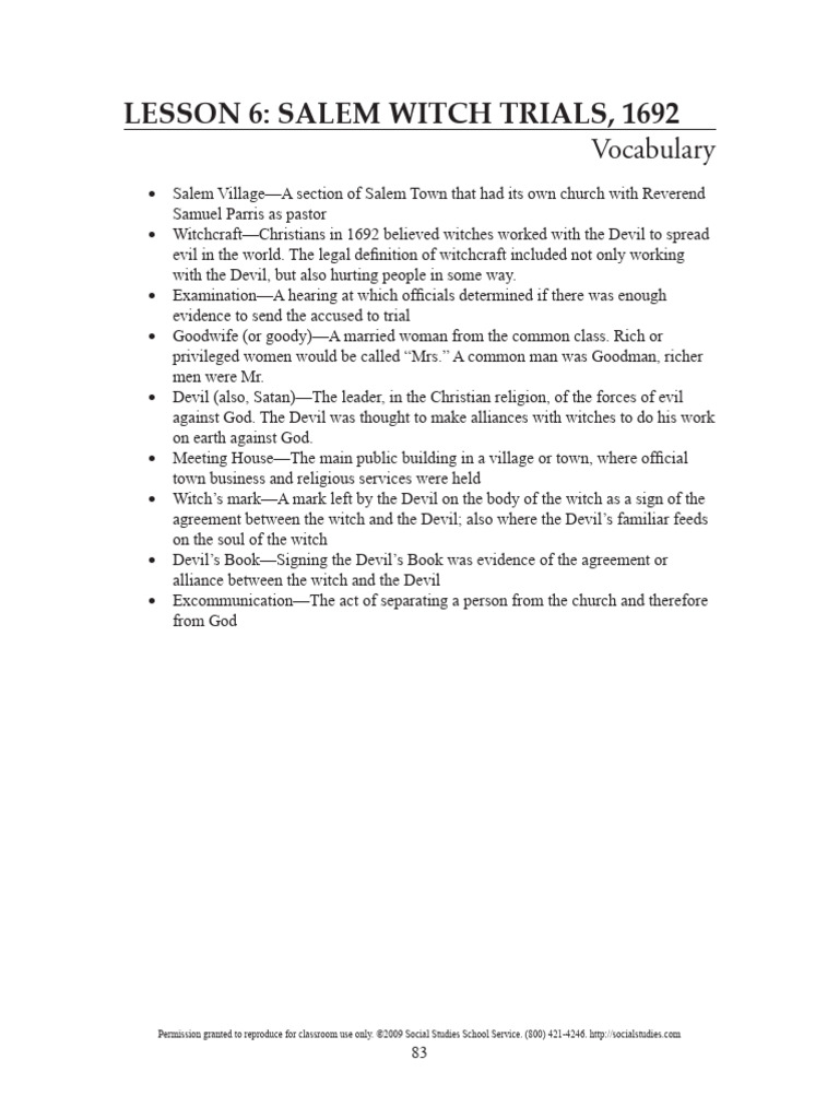 ZP3786_salem_witch_trials_1692_handouts_3 | PDF | Witchcraft