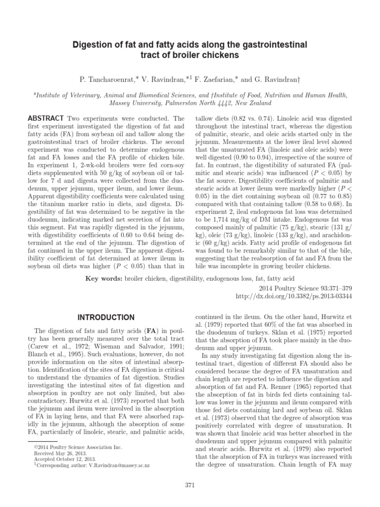 1 s2.0 S0032579119360183 Main | PDF | Fat | Nutrients
