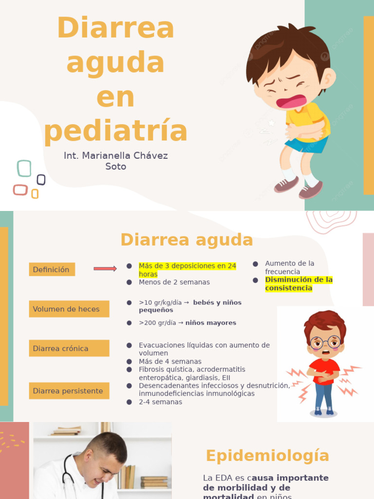 Diarrea Aguda en Pediatría: Diagnóstico y Tratamiento | PDF | Diarrea ...