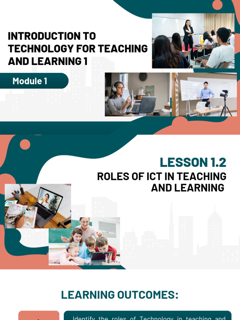 Roles of Technology in Education | PDF | Learning | Educational Technology