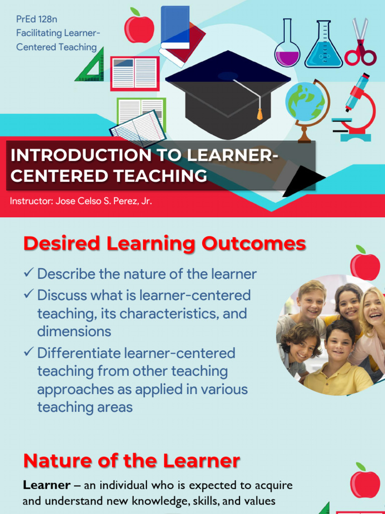 Lesson 1.1. Introduction To Learner Centered Teaching New | PDF ...