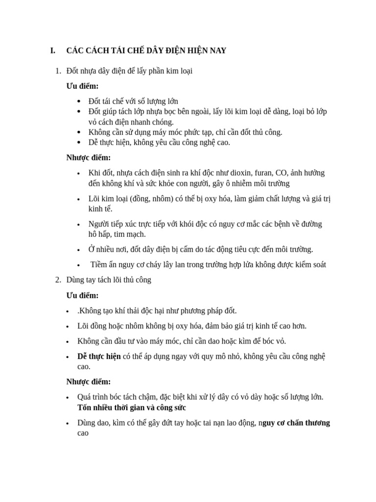 Cac Cach Tai Che Rac Thai | PDF