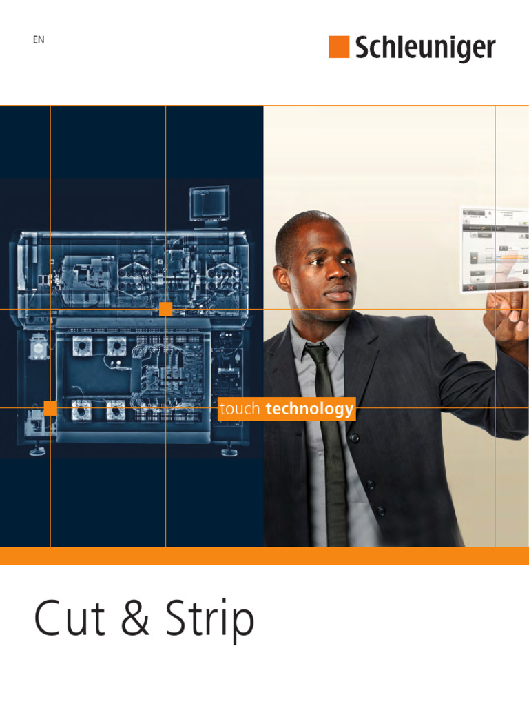 Schleuniger Cut & Strip Machines Overview | PDF | Wire | Optical Fiber