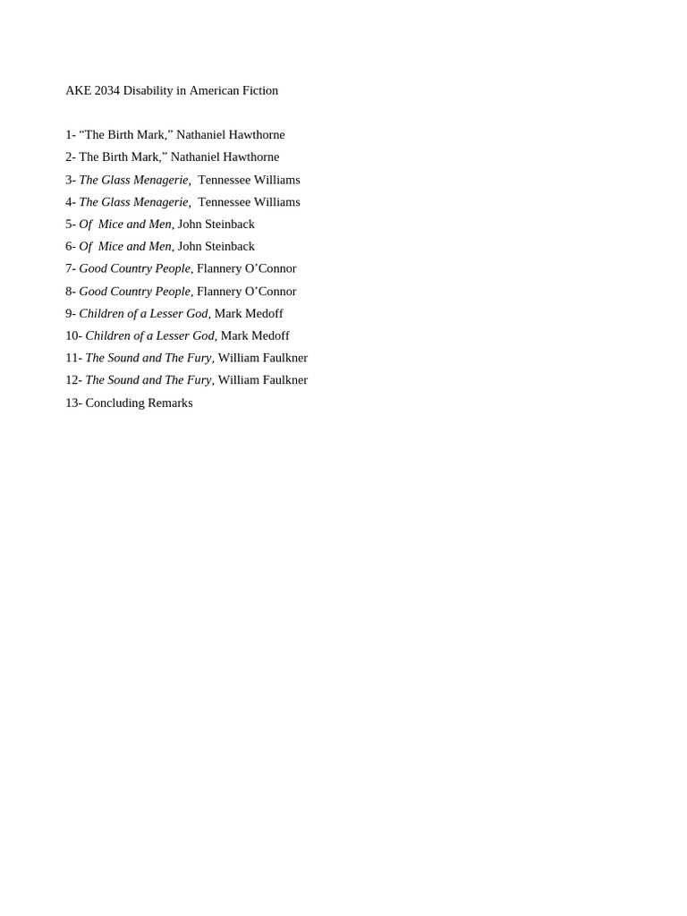 AKE 2034 Syllabus | PDF