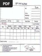Cab Booking Form | PDF