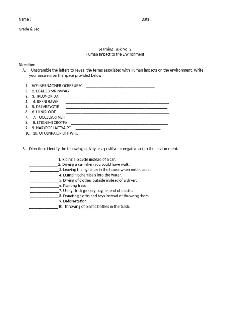 Learning Task No. 2 (W7-8 Q4) | PDF