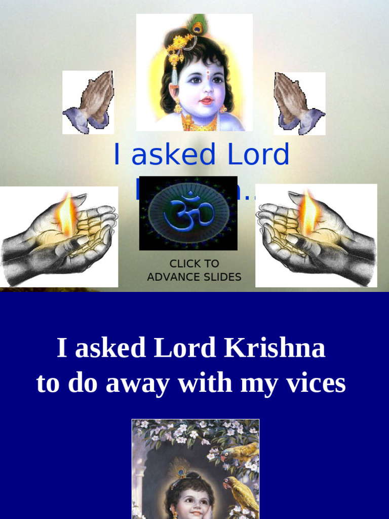 I Asked Krishna | PDF