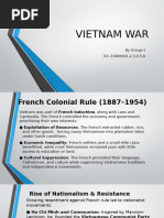 Vietnam War Study Notes Grade12 | PDF | Vietnam War | South Vietnam