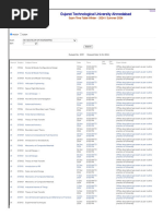 GTU Exam Time Table Winter 2025 | PDF | Biomedical Engineering ...