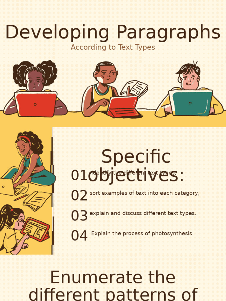 Cot 4 Developing Paragraphs | PDF | Writing | Human Communication