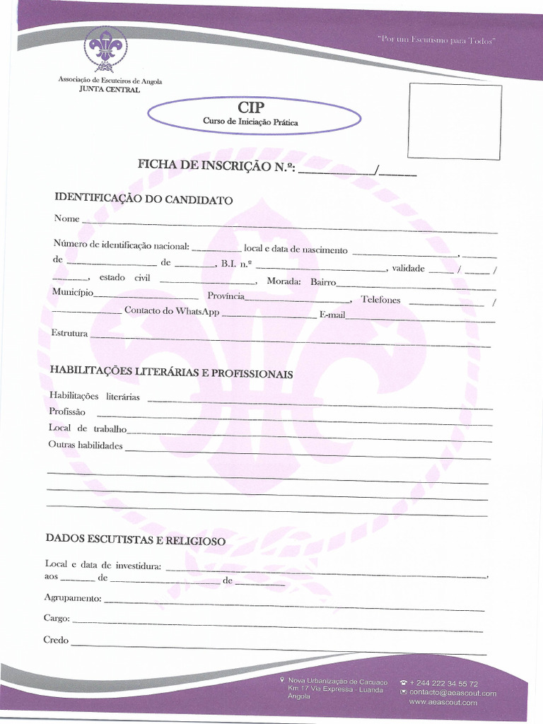 Ficha Cip | PDF