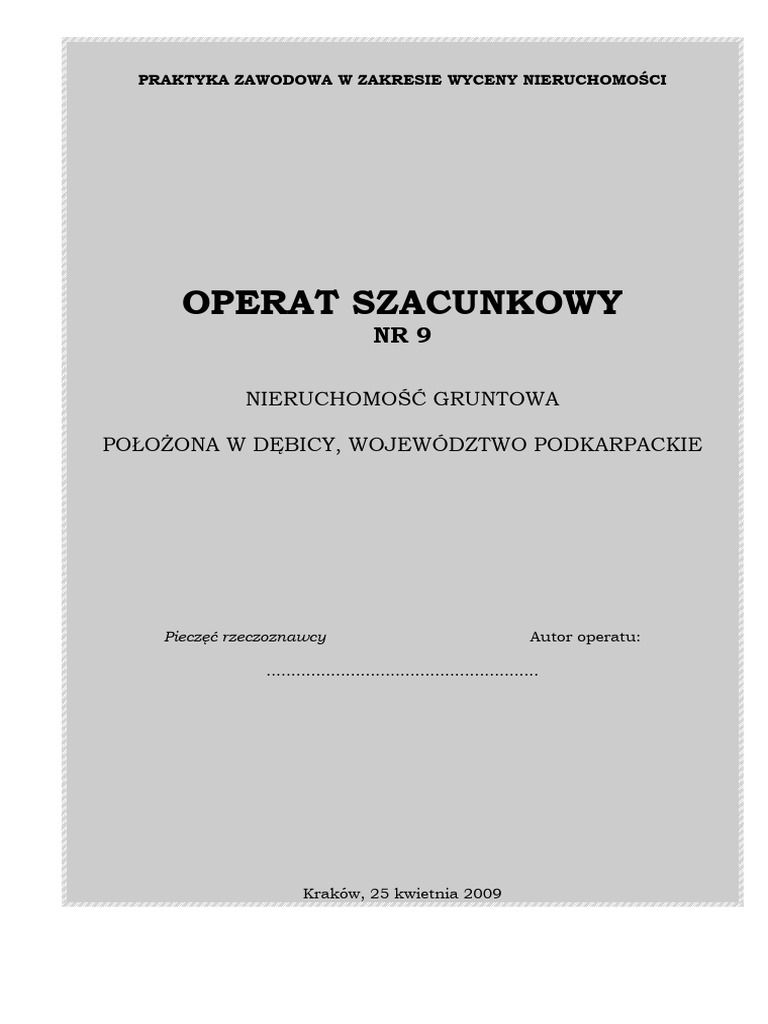 OPERAT Przyk Ad | PDF