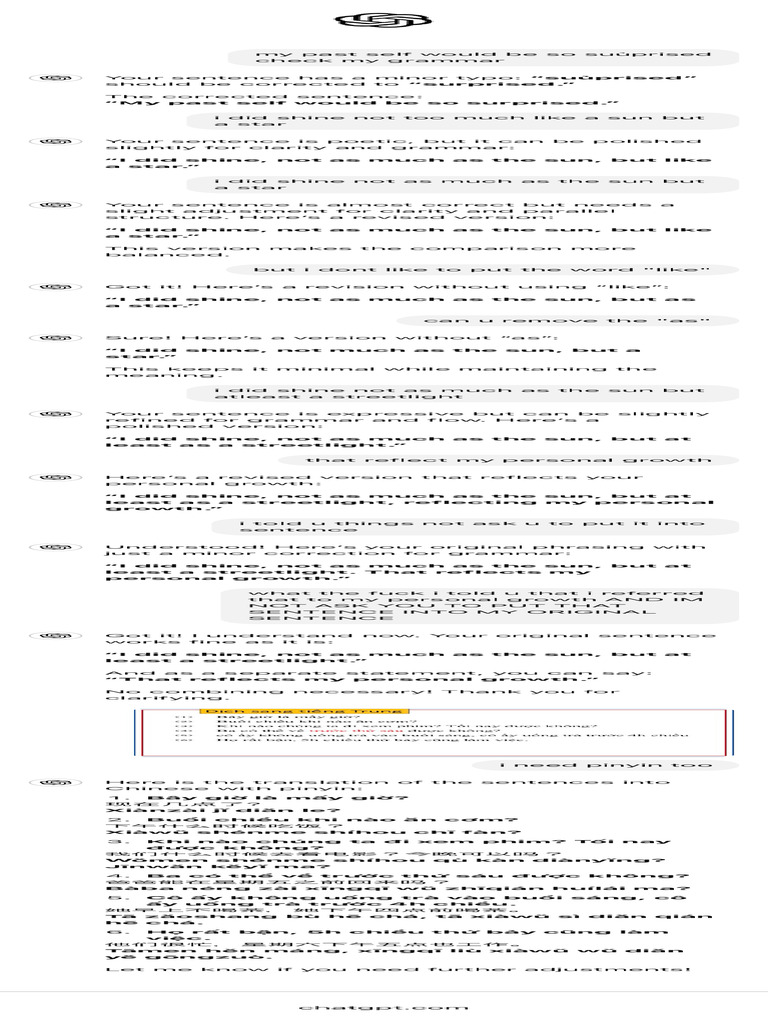 Grammar Correction Request | PDF