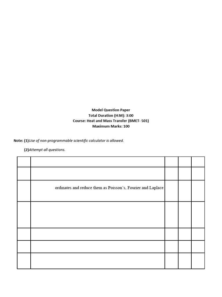 Heat and Mass Transfer 2 | PDF | Heat Transfer | Thermal Conduction