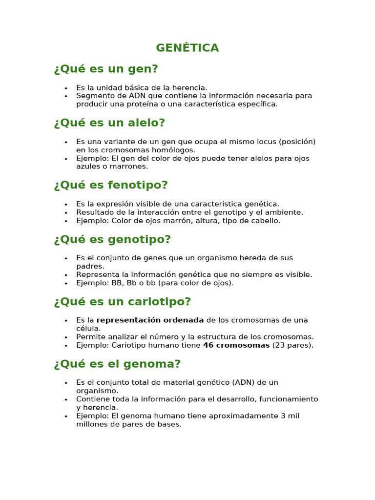 Genética SBSN | PDF