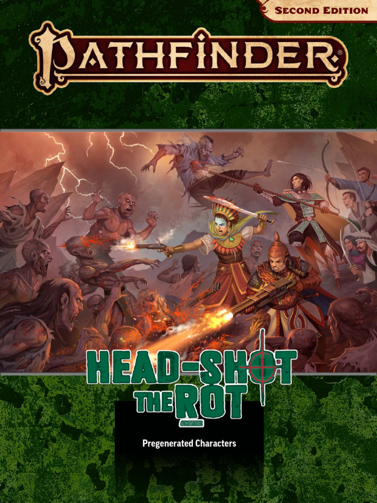 Pathfinder 2E Pregenerated Characters Guide | PDF | Alchemy | Firearms