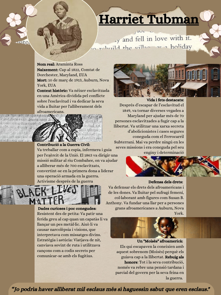 Harriet Tubman | PDF