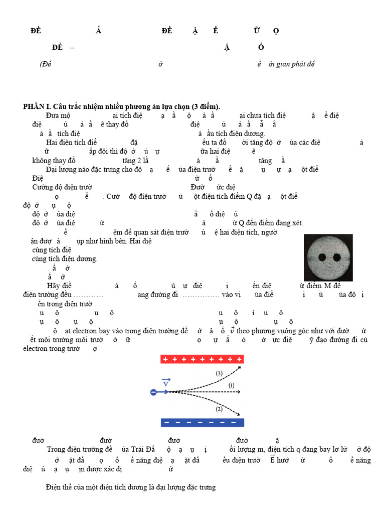 ĐỀ 1 - GK2 LÝ 11 - FORM 2025 - H1 | PDF