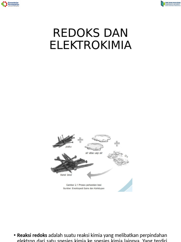 REDOKS DAN ELEKTROKIMIA Final | PDF