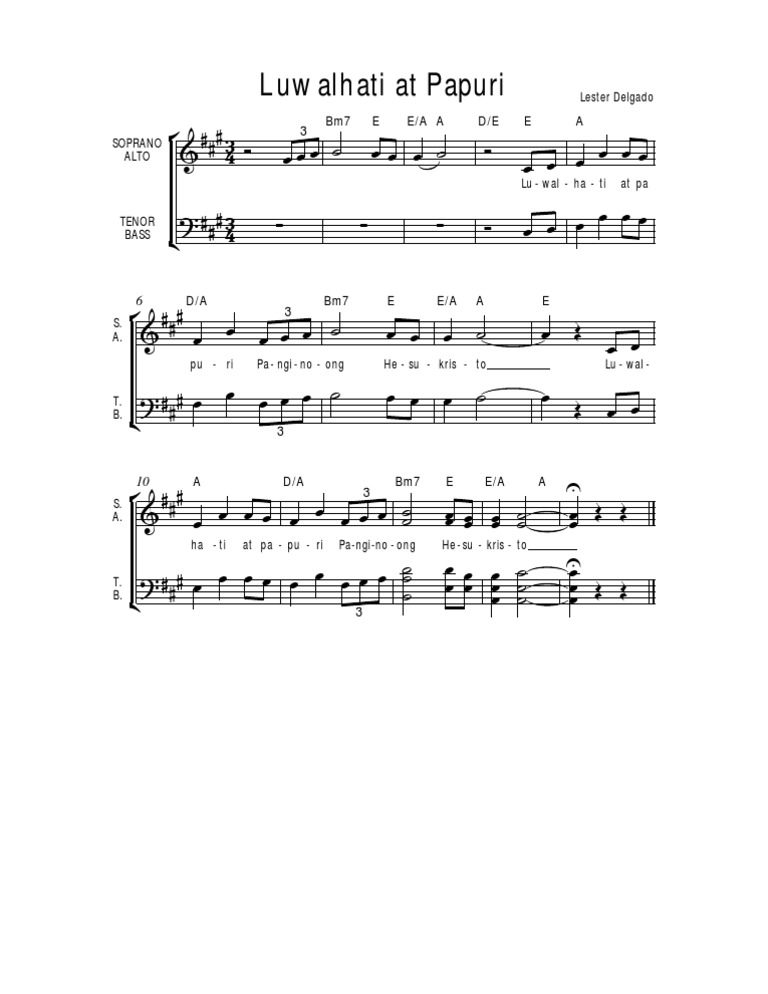 Luwalhati at Papuri | PDF