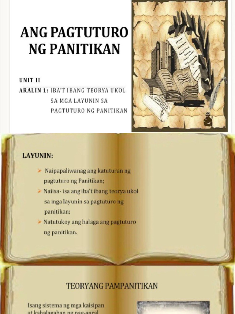 Ibat Ibang Teorya Sa Pagtuturo Ng Panitikan | PDF