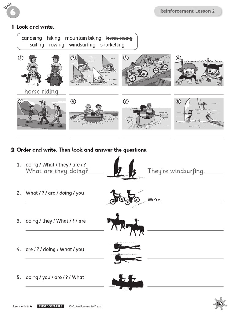 LWU 4 Reinforcement Unit 6 | PDF | Outdoor Recreation