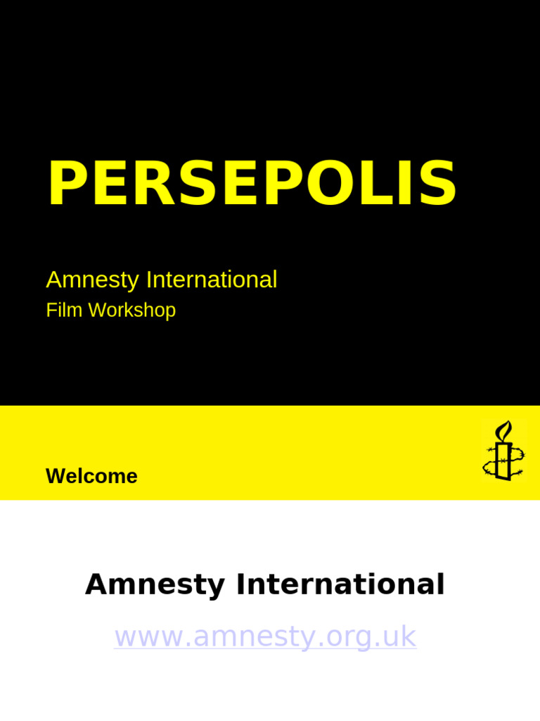 Persepolis Powerpoint | PDF