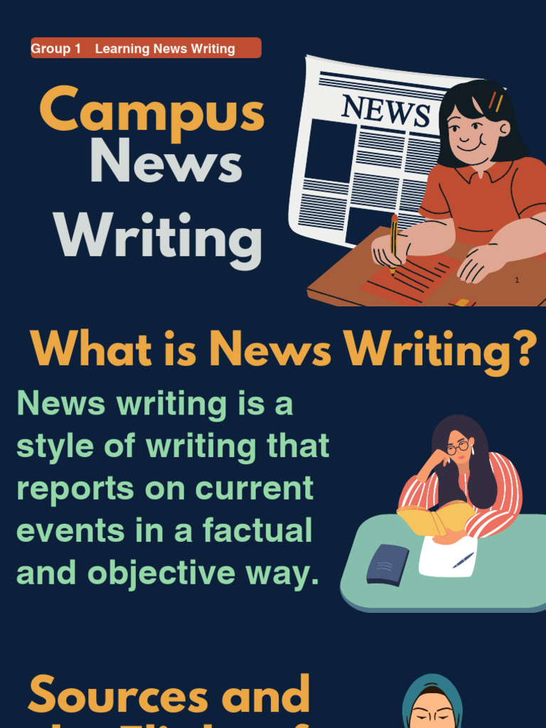 English Writing To InformNewspaper Report Writing Skills Educational ...