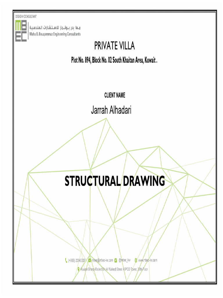 Combine Structural Drawing | PDF