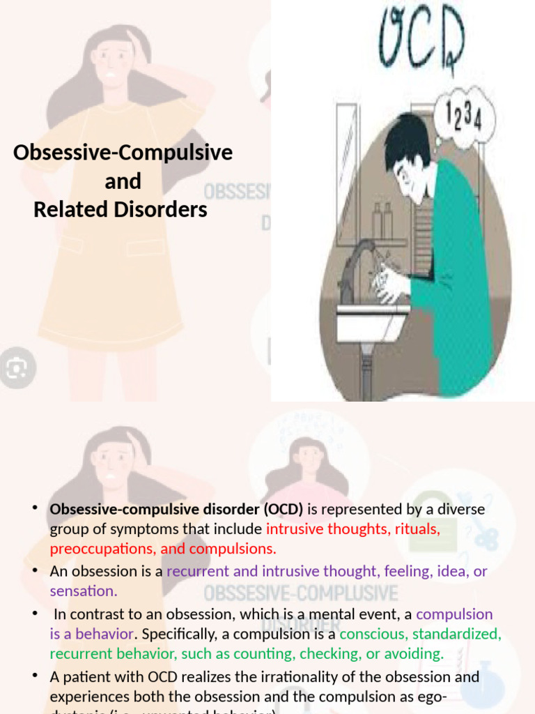Obsessive-Compulsive and | PDF | Obsessive–Compulsive Disorder | Mental Disorder