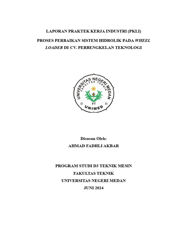 LAPORAN PKLI-AKBAR Terbaru | PDF