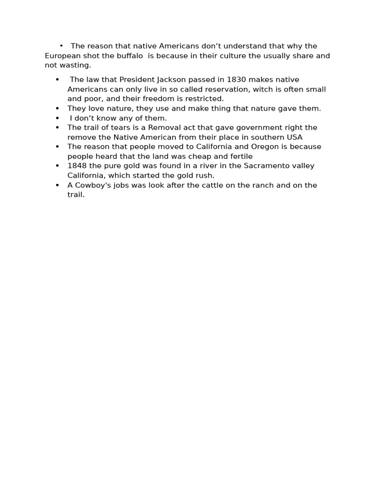 Native Americans | PDF