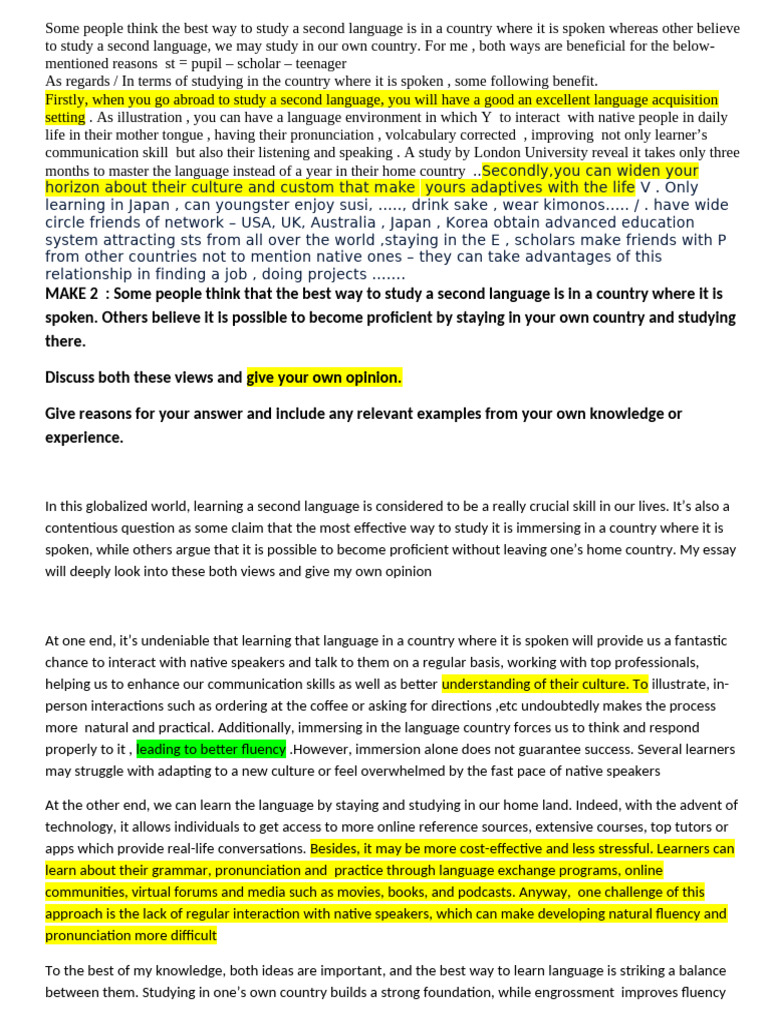 English Test 9th Form - FER-W2 | PDF | Second Language | Fluency