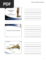 MTP and IP Joint Overview in Foot | PDF | Foot | Toe