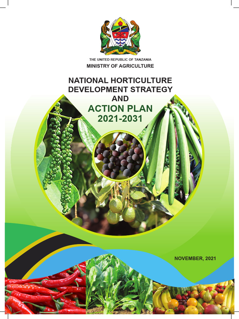 National Horticulture Strategy 2021-2031 | PDF | Agriculture | Tanzania