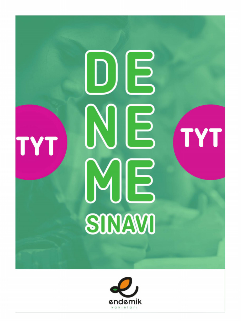 @denemev2 ENDEMİK TYT DENEME | PDF