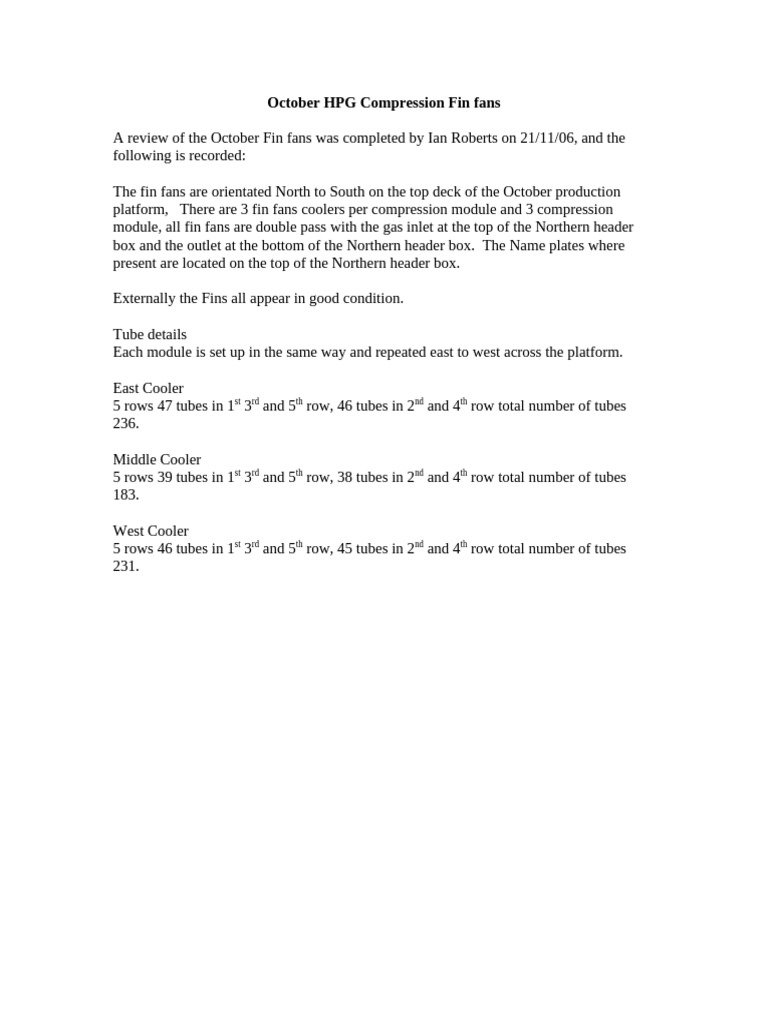 Octorber Fin Fan Review | PDF