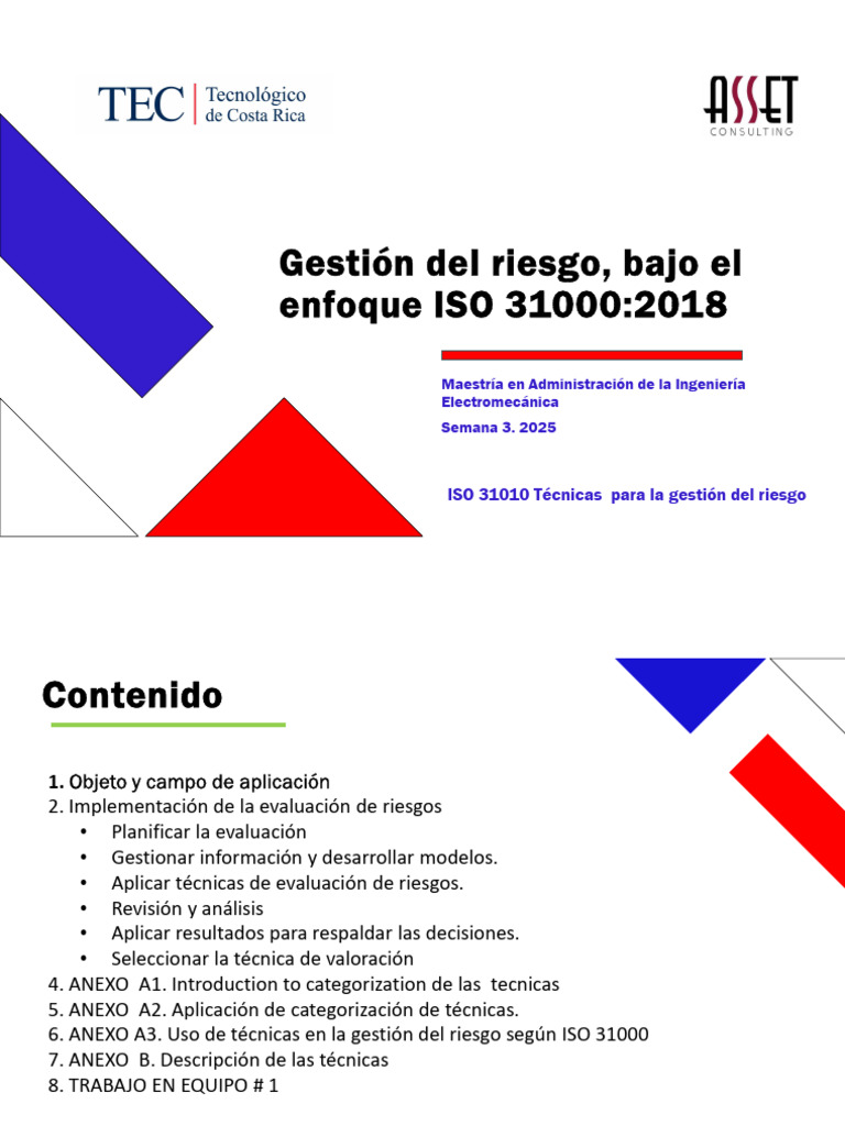 Iso 31010 Tecnicas para La Gestión Del Riesgo 2025 | PDF | Método Monte ...